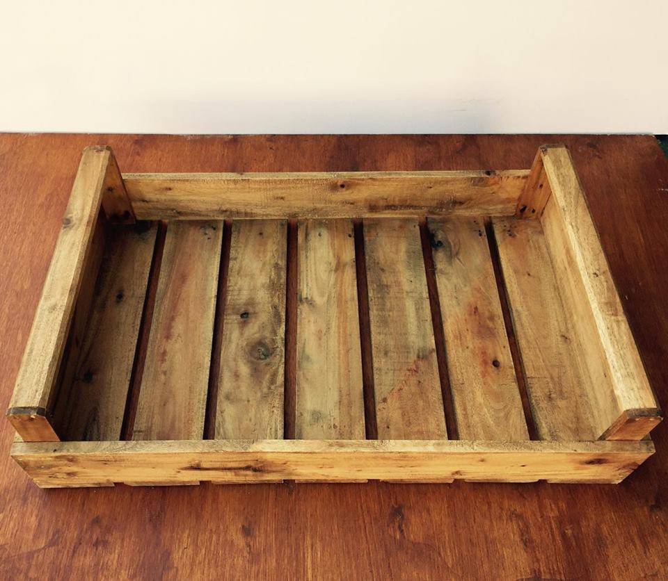 Timber serving tray large – Ariarper Vintage Co