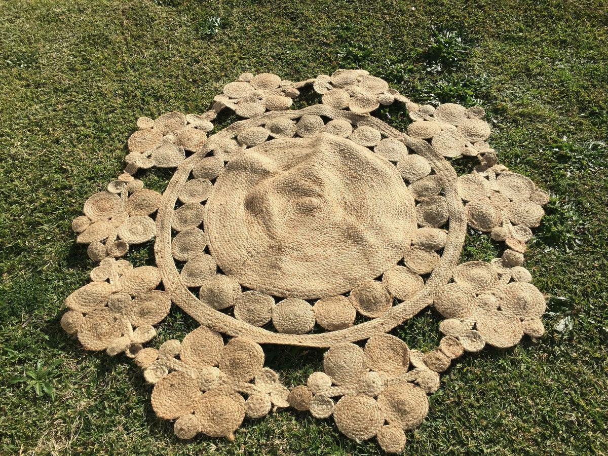 Jute rug pattern – Ariarper Vintage Co